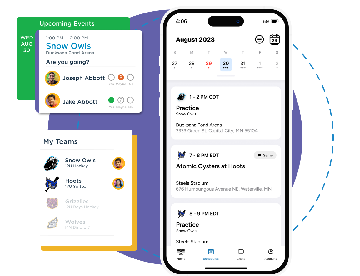 Demo: New SportsEngine Mobile App